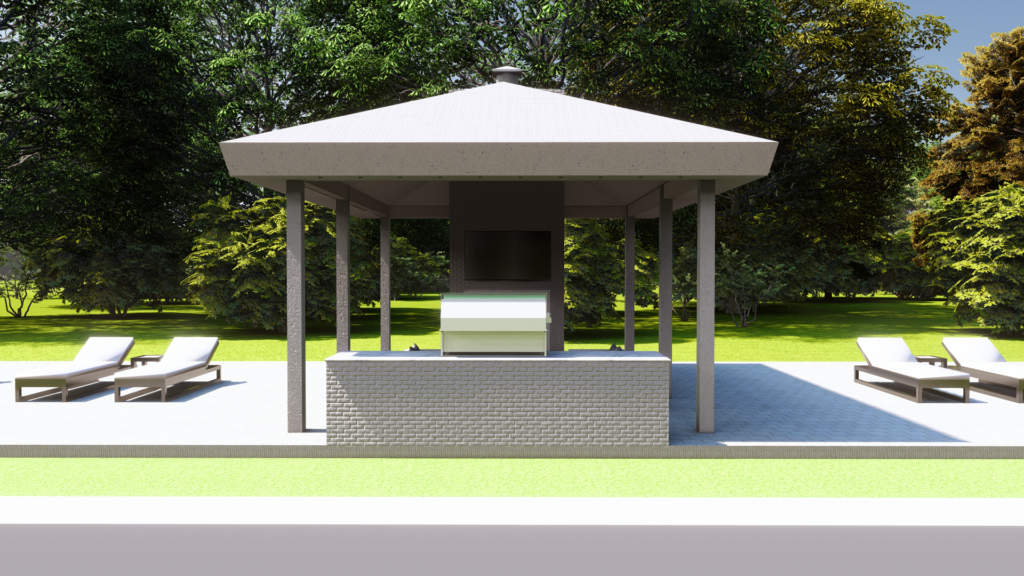 16'x20' Outdoor Pavilion Engineering Plans - DIY Outdoor Living Space ...