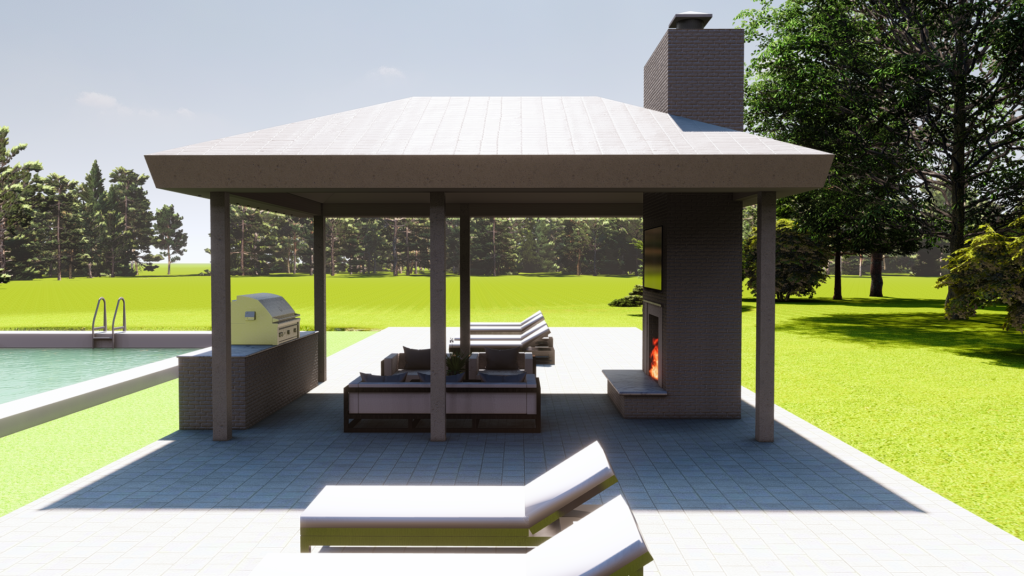 16'x20' Outdoor Pavilion Engineering Plans - DIY Outdoor Living Space ...