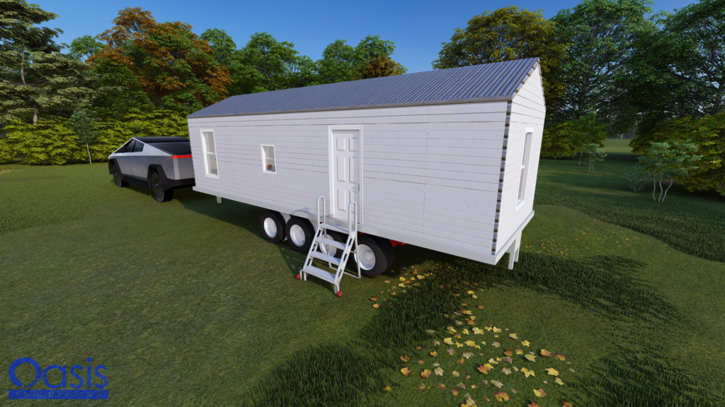 Tiny Home on Wheels Plans - 364 SQ-FT