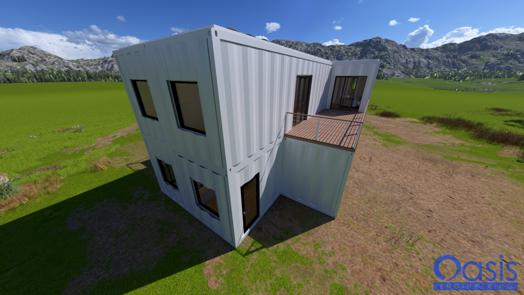 Shibuya Duplex Container Home Plans – 8x Containers Design