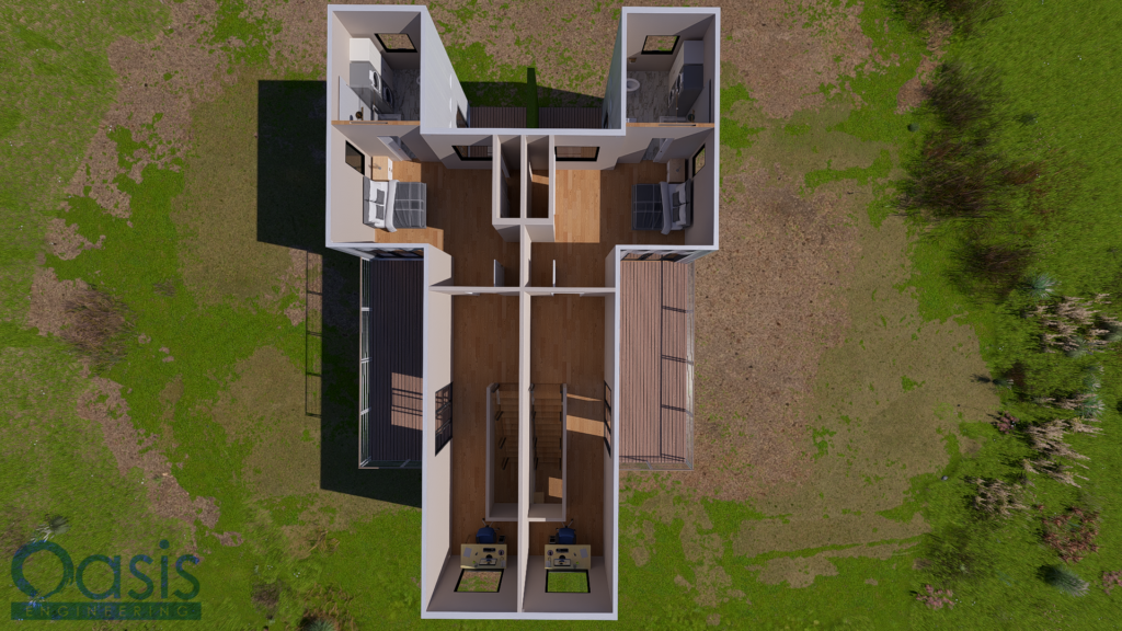 Shibuya Duplex Container Home Plans – 8x Containers Design