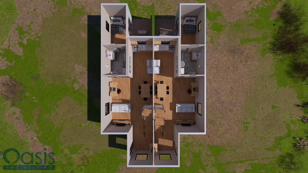 Shibuya Duplex Container Home Plans – 8x Containers Design